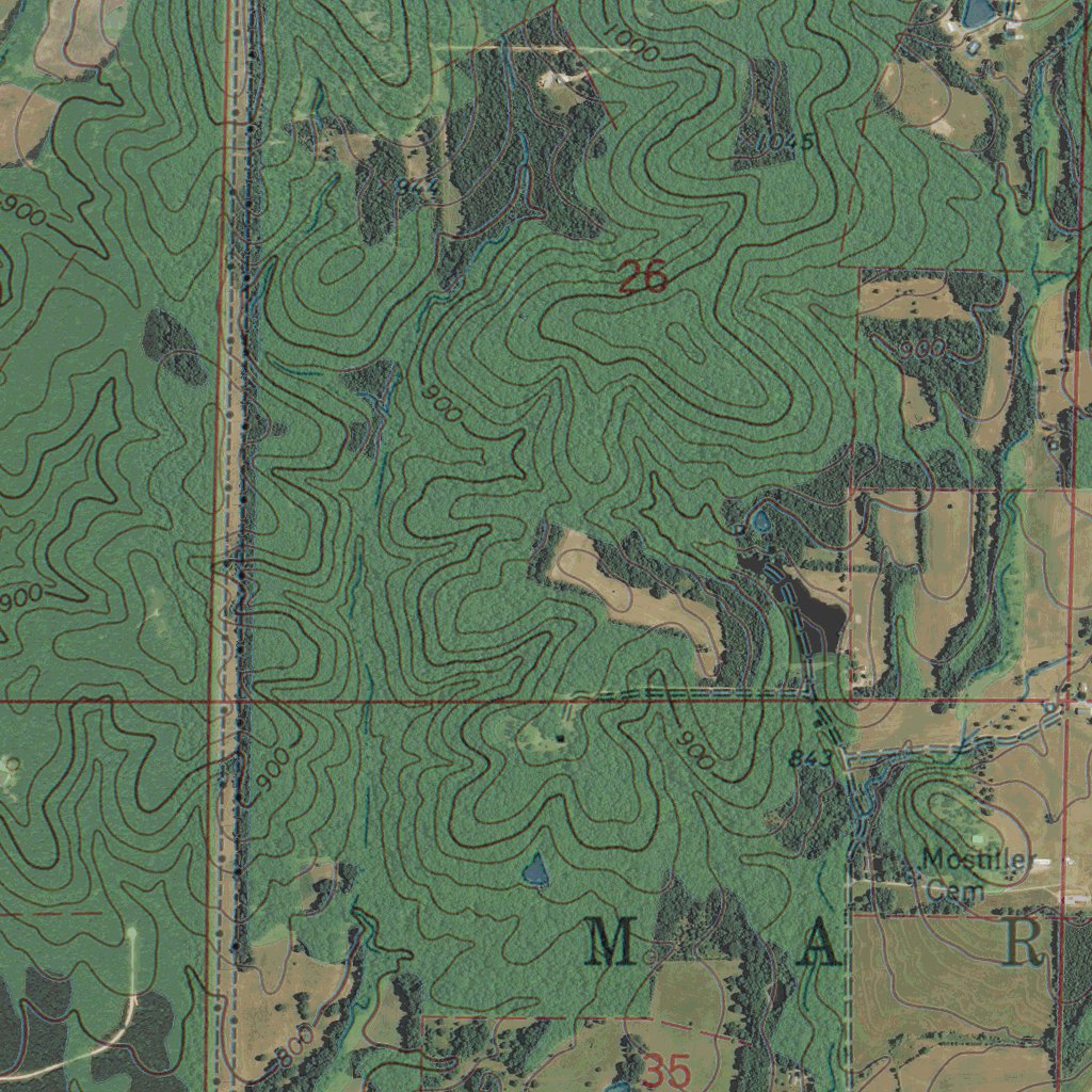 MO-FRENCH VILLAGE: GeoChange 1962-2012 Map by Western Michigan ...