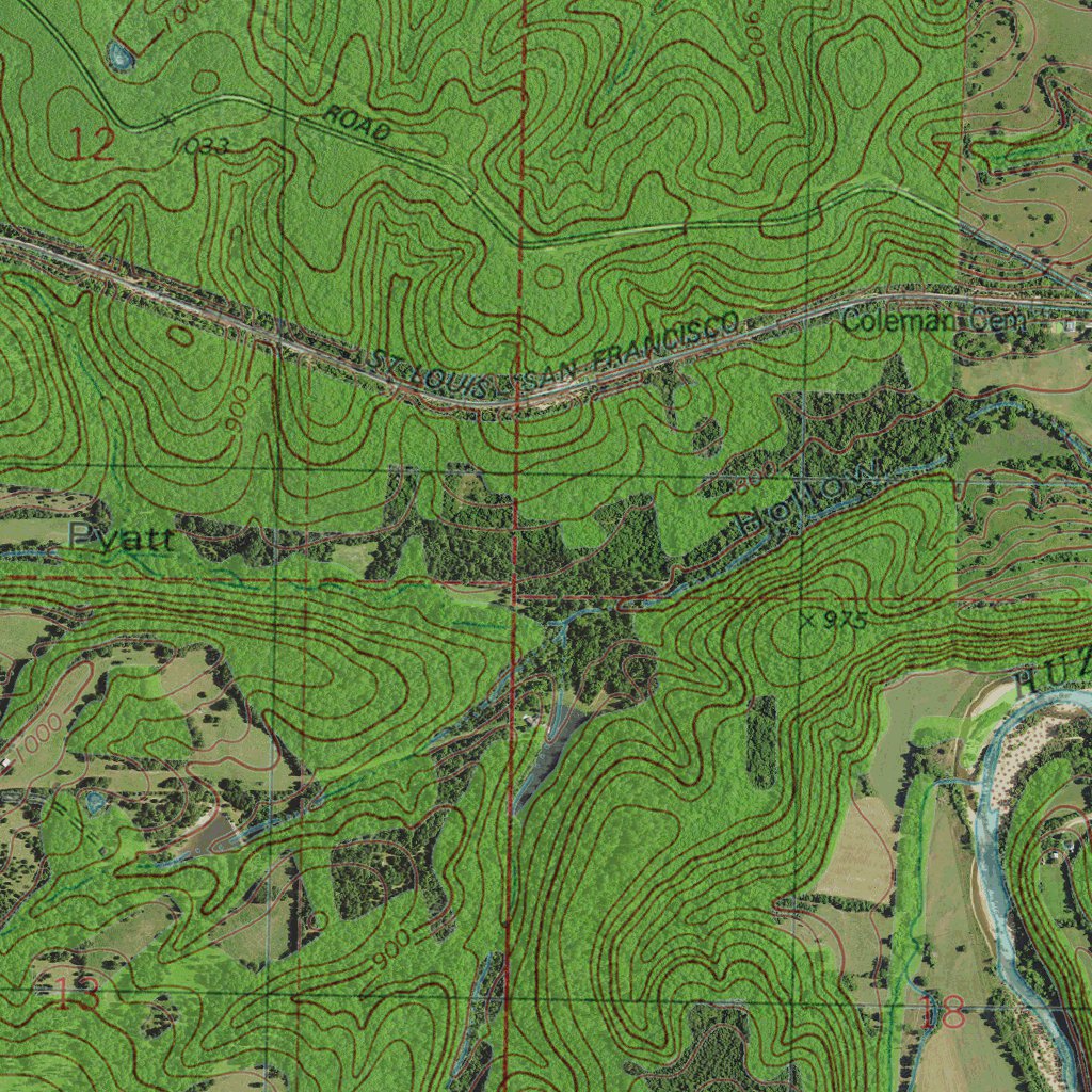 MO-DAVISVILLE: GeoChange 1974-2014 Map by Western Michigan University ...
