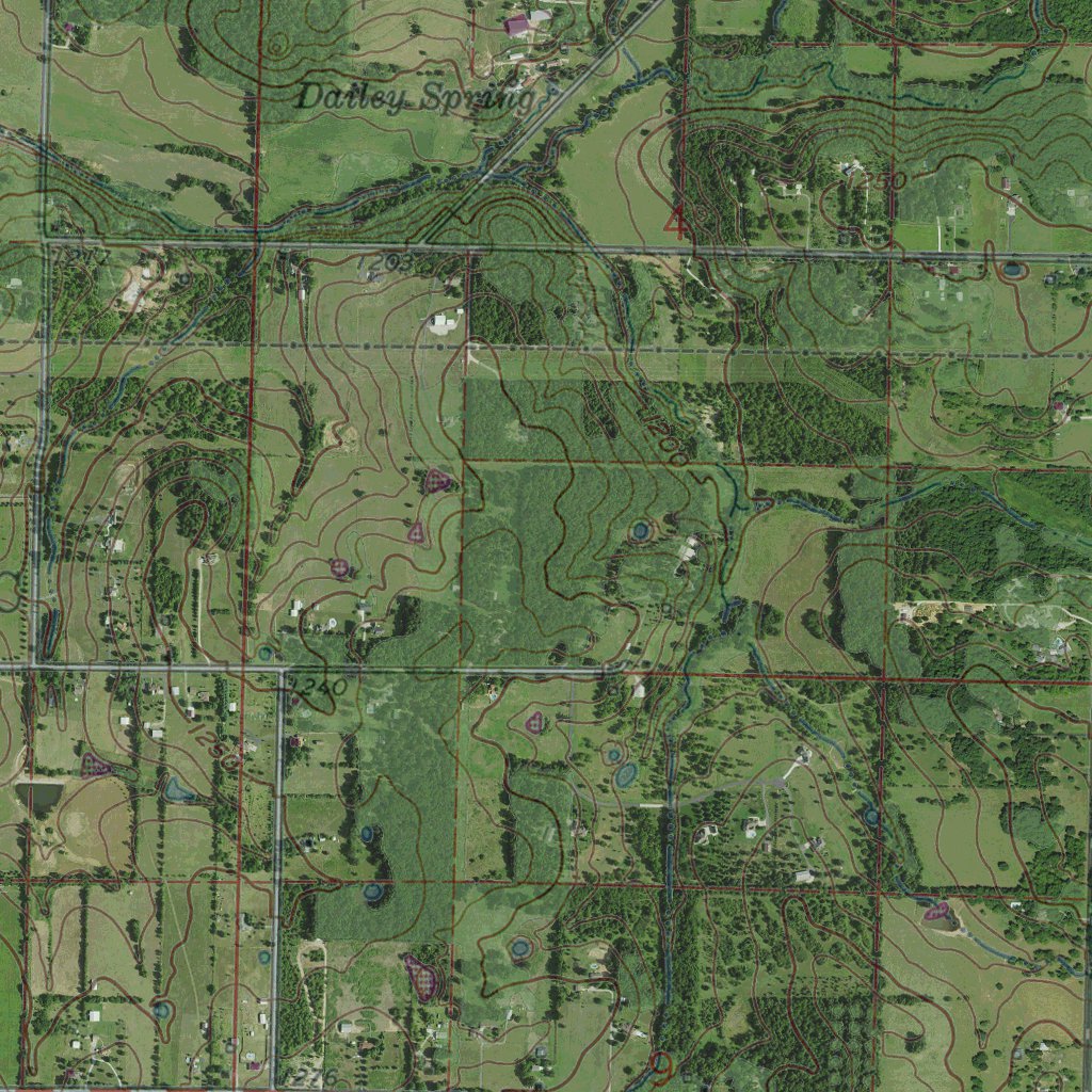 MO-BROOKLINE: GeoChange 1959-2014 Map by Western Michigan University ...