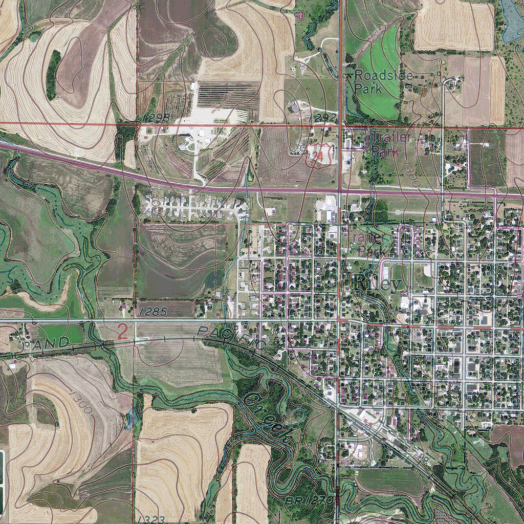 KS-RILEY: GeoChange 1962-2012 Map by Western Michigan University ...