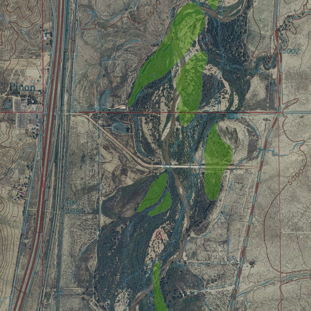 CO-PINON: GeoChange 1954-2009 Map by Western Michigan University ...