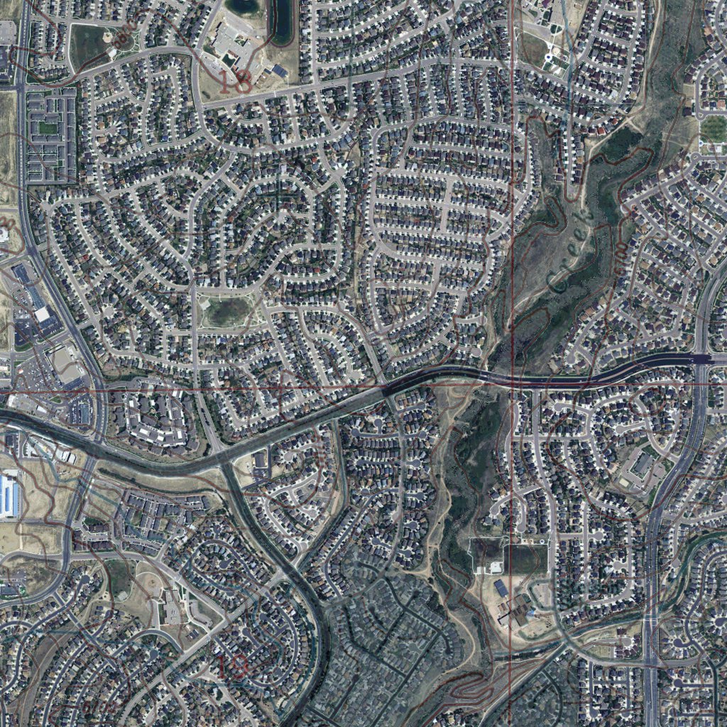 CO-FALCON NW: GeoChange 1947-2011 Map by Western Michigan University ...