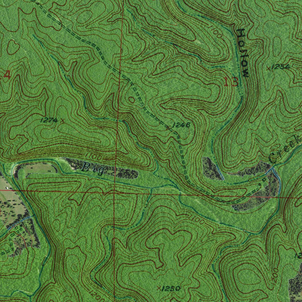 MO-RAYMONDVILLE: GeoChange 1949-2014 Map by Western Michigan University ...