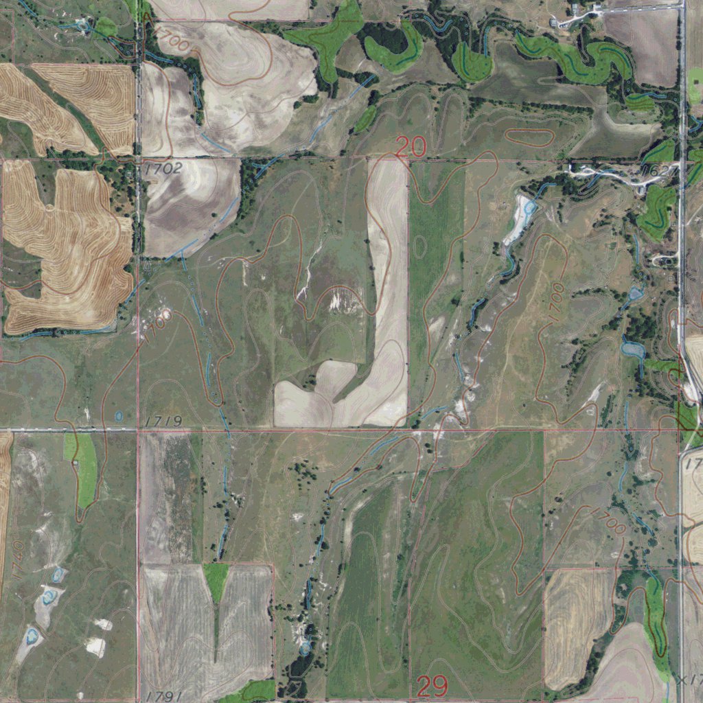 KS-PORTIS NE: GeoChange 1970-2012 Map by Western Michigan University ...