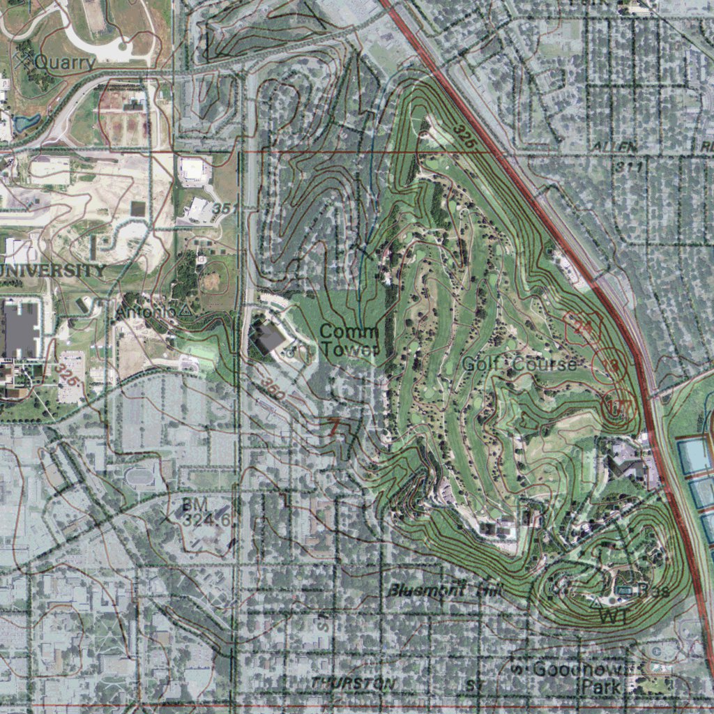 KS-MANHATTAN: GeoChange 1978-2012 Map by Western Michigan University ...