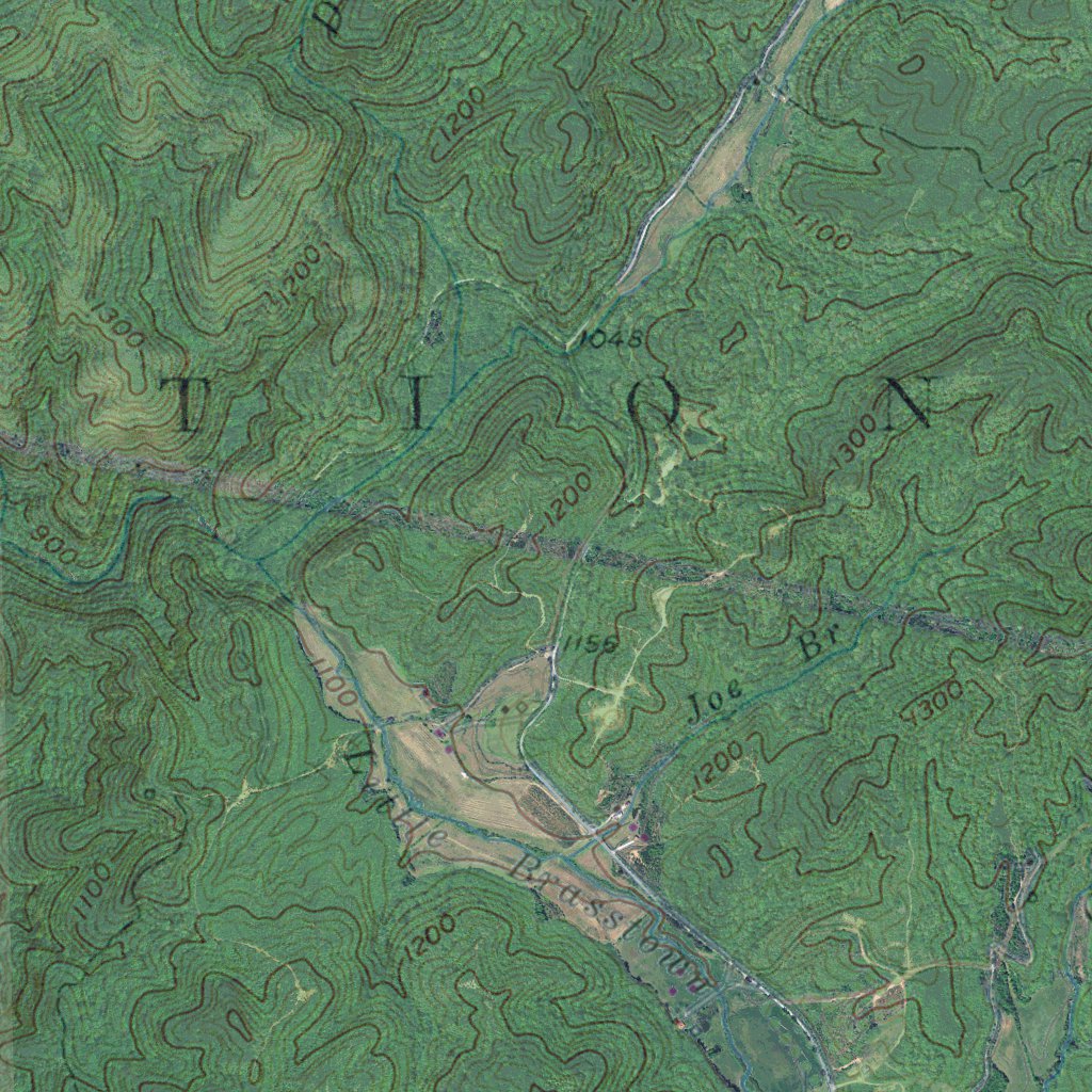 SC-GA-TUGALOO LAKE: GeoChange 1948-2010-11 Map by Western Michigan ...