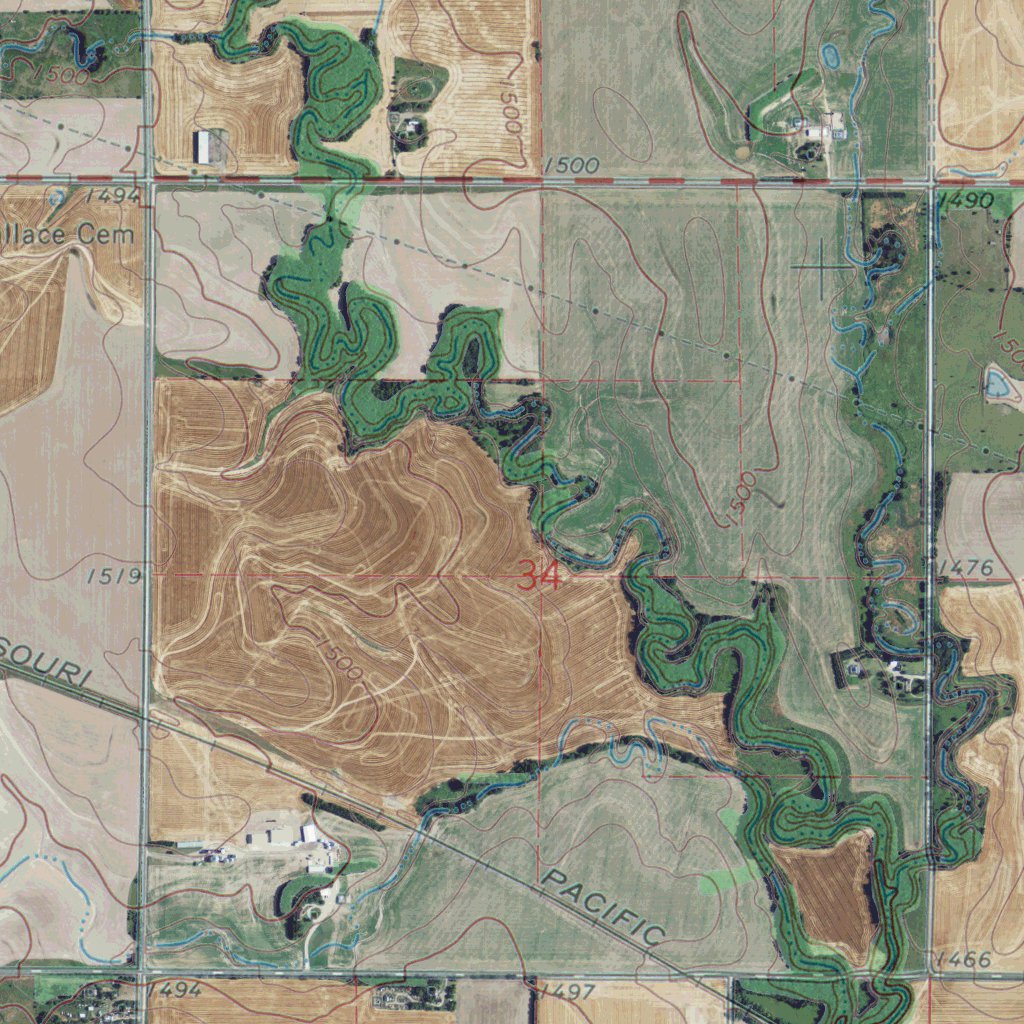 KS-RANDALL: GeoChange 1967-2012 Map by Western Michigan University ...
