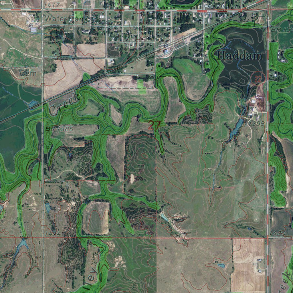 KS-HADDAM: GeoChange 1965-2012 Map by Western Michigan University ...