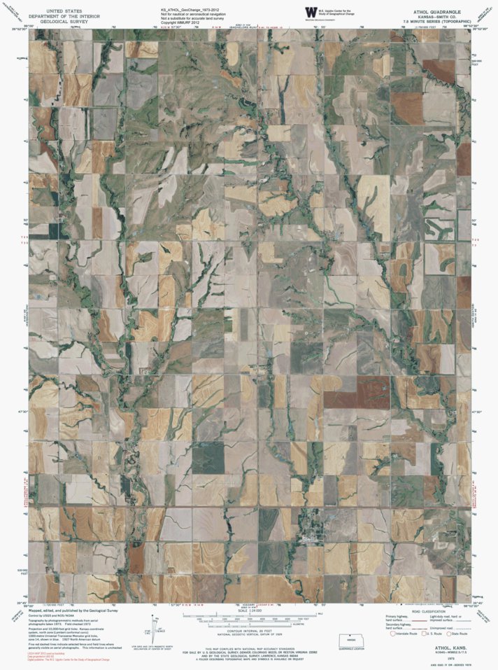 KS-ATHOL: GeoChange 1973-2012 Map by Western Michigan University ...