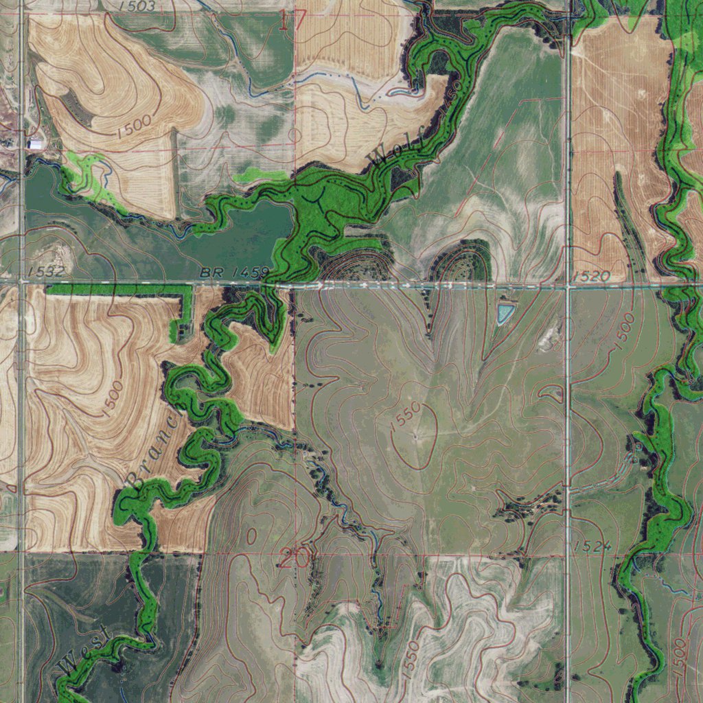 KS-JAMESTOWN: GeoChange 1964-2012 Map by Western Michigan University ...