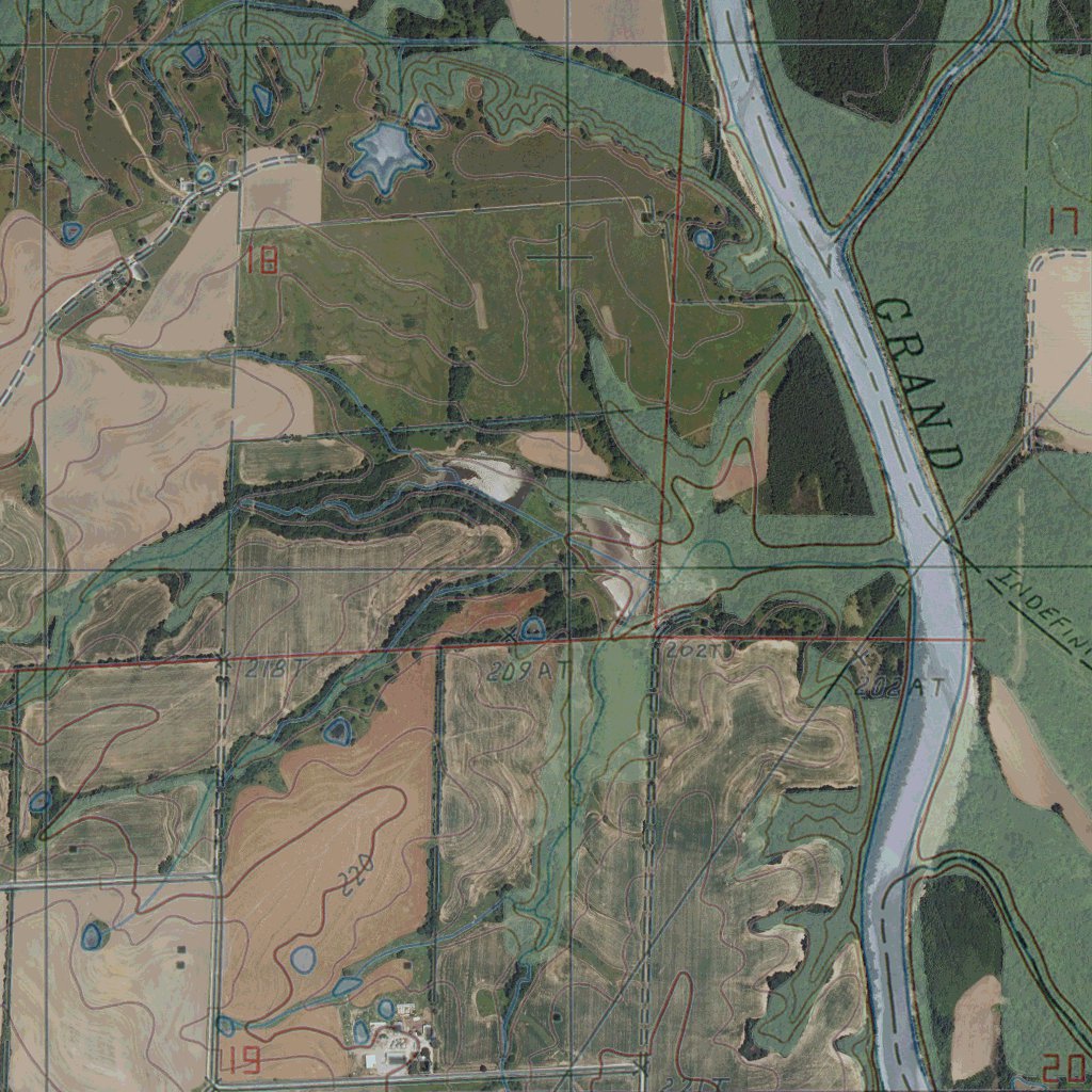 MO-FOUNTAIN GROVE: GeoChange 1980-2012 Map by Western Michigan ...