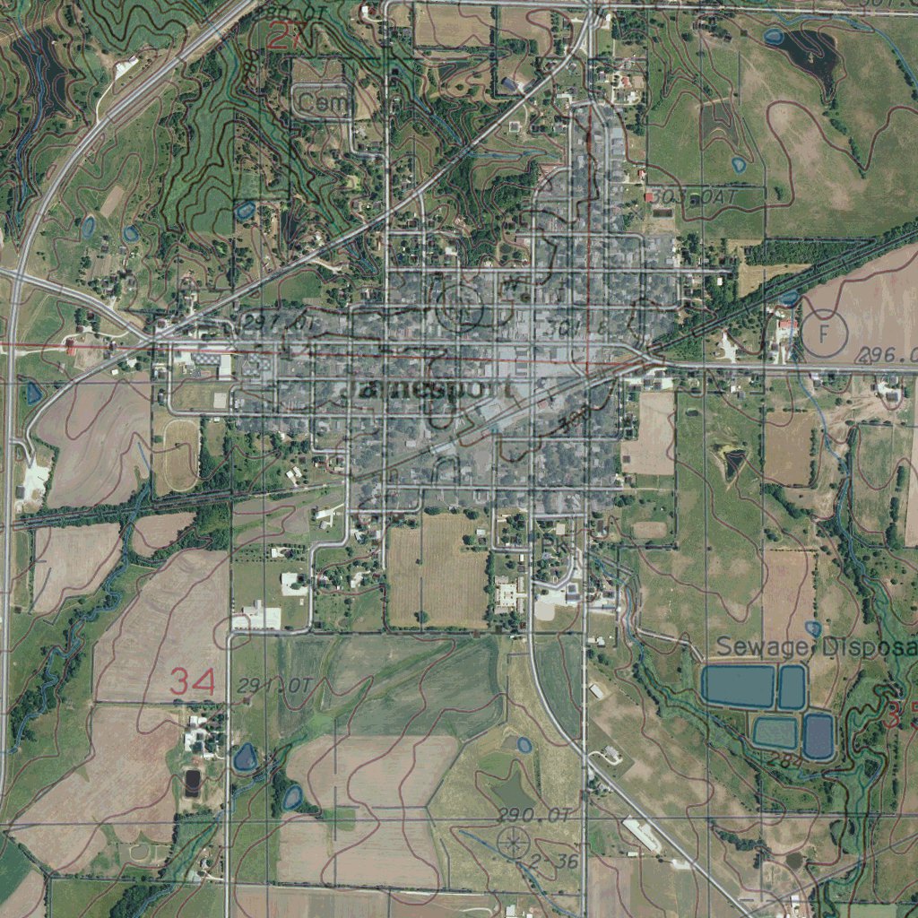 MO-JAMESPORT: GeoChange 1980-2012 Map by Western Michigan University ...