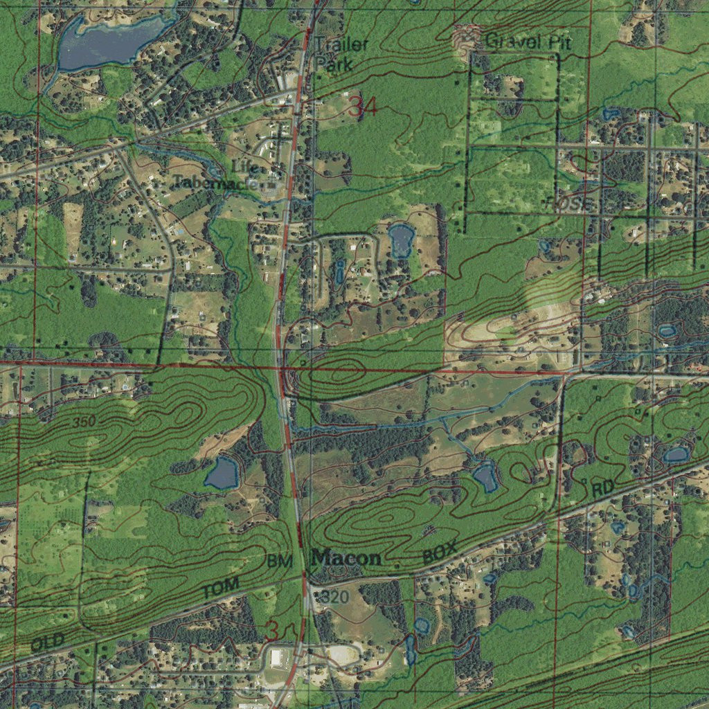 AR-OLMSTEAD: GeoChange 1984-2013 Map by Western Michigan University ...