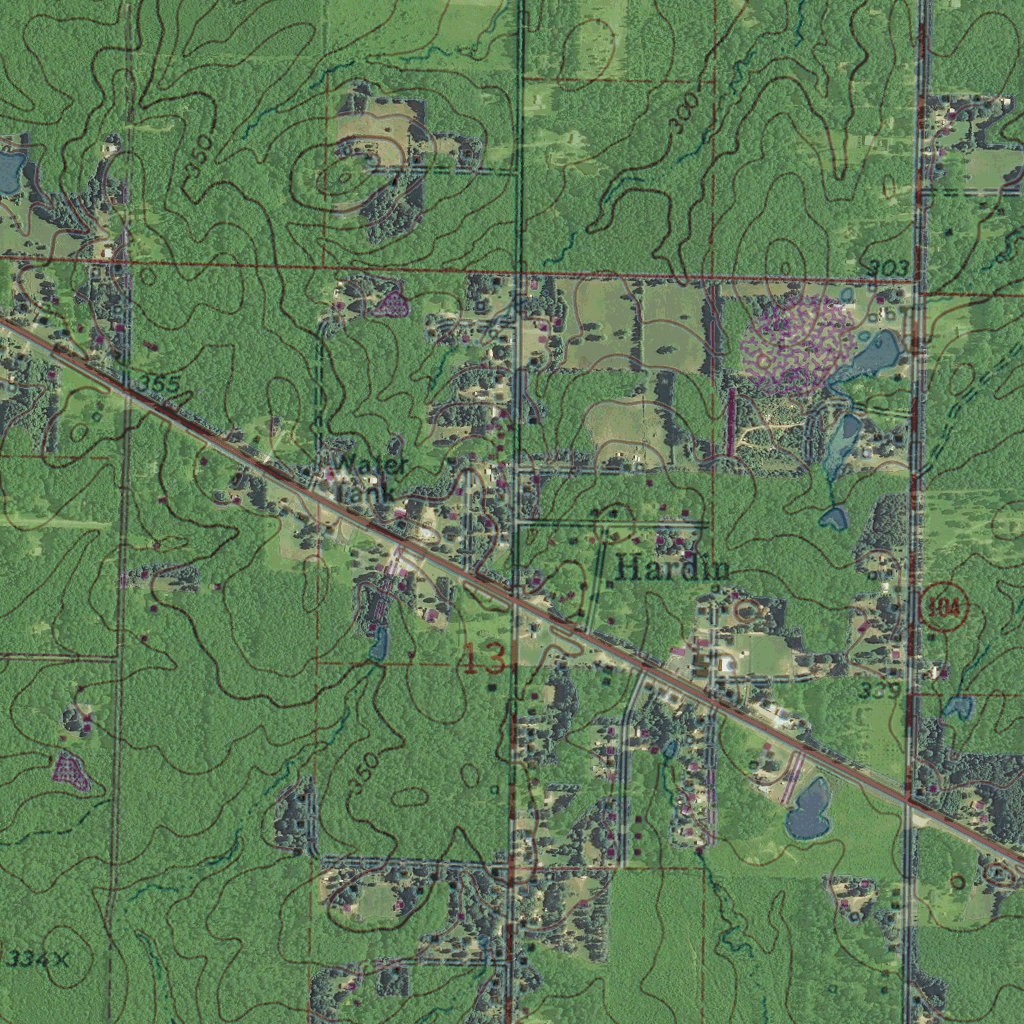 AR-HARDIN: GeoChange 1968-2013 Map by Western Michigan University ...