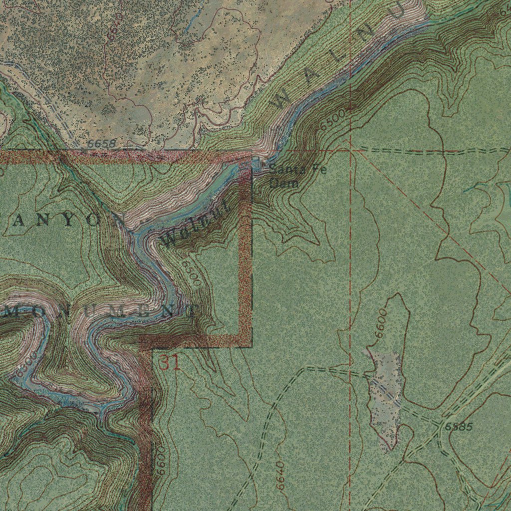 AZ-WINONA: GeoChange 1967-2010 Map by Western Michigan University ...