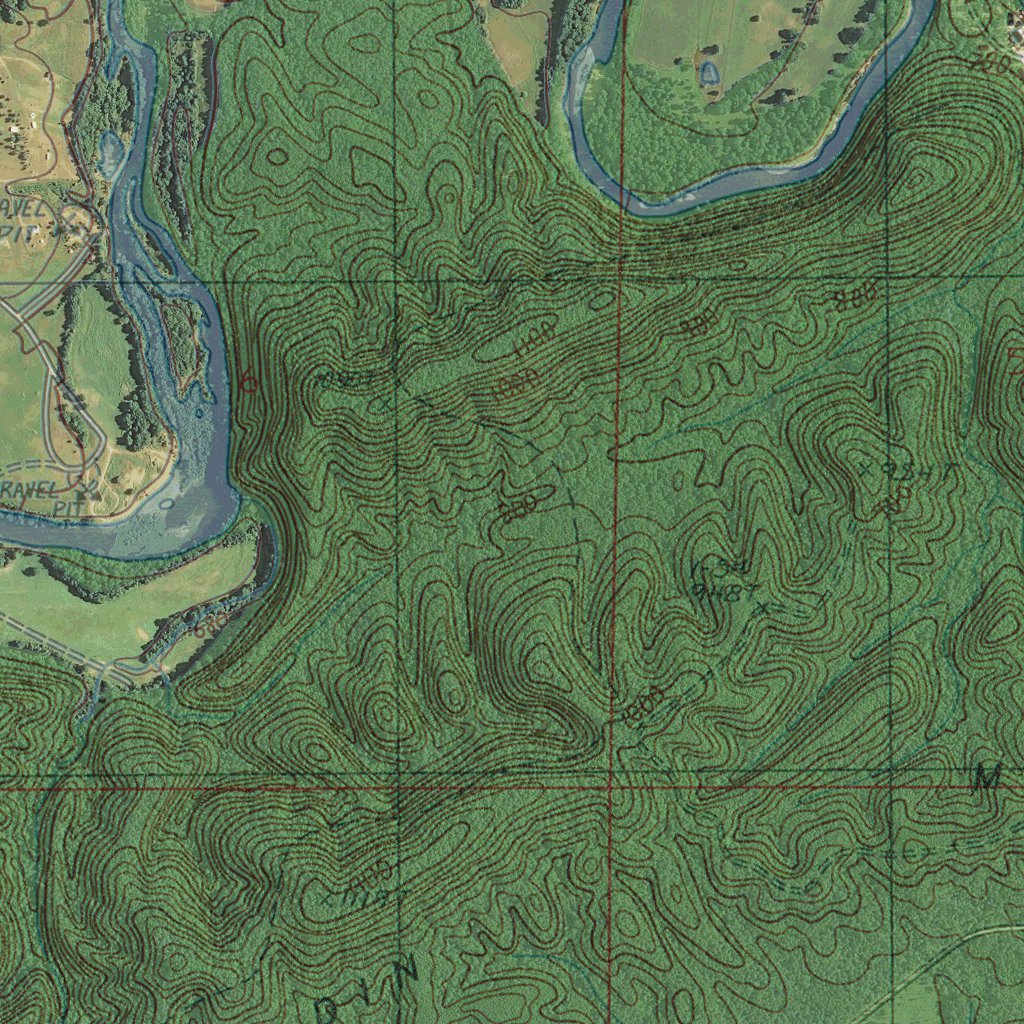 AR-MOUNT IDA: GeoChange 1981-2013 Map by Western Michigan University ...