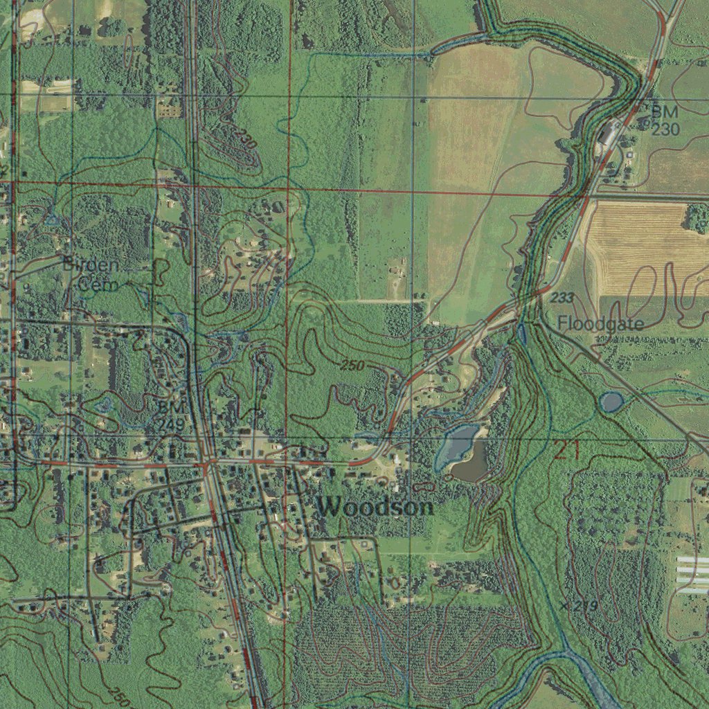 AR-WOODSON: GeoChange 1984-2013 Map by Western Michigan University ...