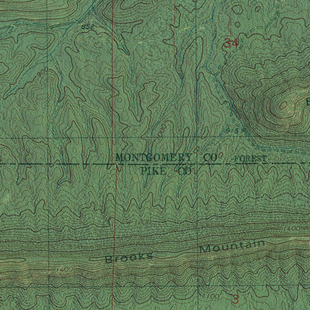 AR-LANGLEY: GeoChange 1976-2013 Map by Western Michigan University ...