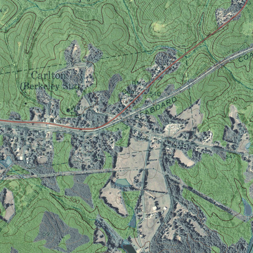 GA-CARLTON: GeoChange 1972-2010 Map by Western Michigan University ...