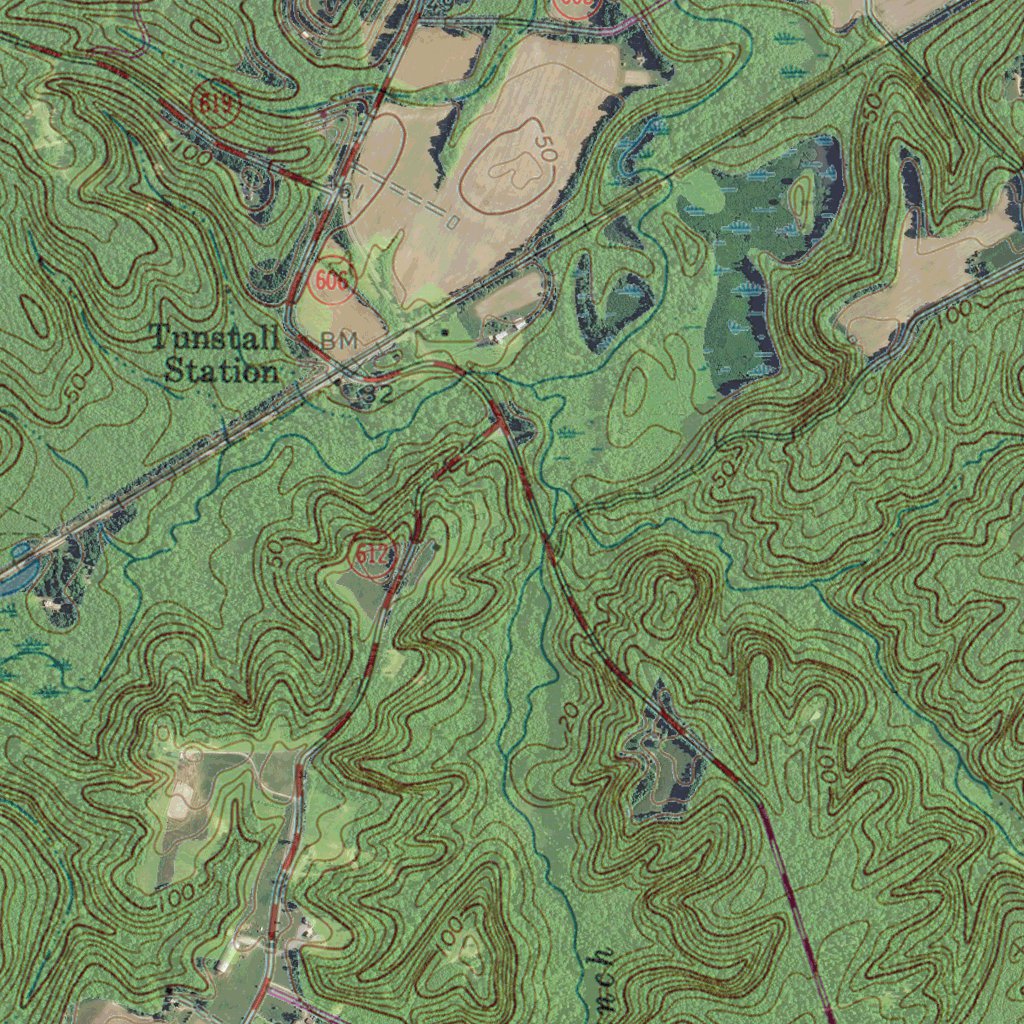 VA-TUNSTALL: GeoChange 1963-2012 Map by Western Michigan University ...
