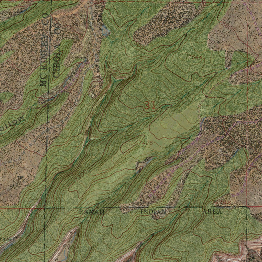 NM-RAMAH: GeoChange 1961-2011 Map by Western Michigan University ...