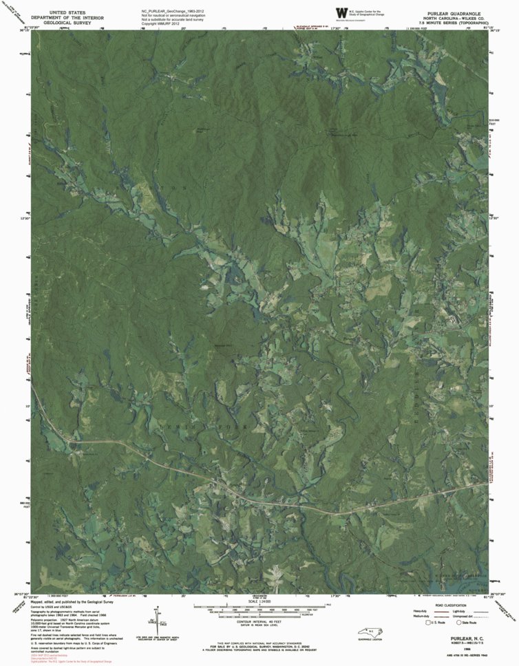 NC-PURLEAR: GeoChange 1963-2012 Map by Western Michigan University ...