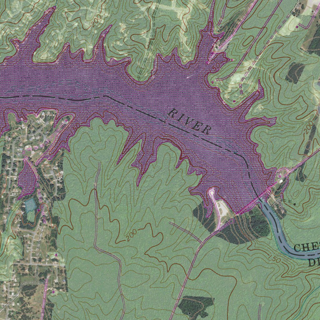 VA-SUTHERLAND: GeoChange 1962-2012 Map by Western Michigan University ...