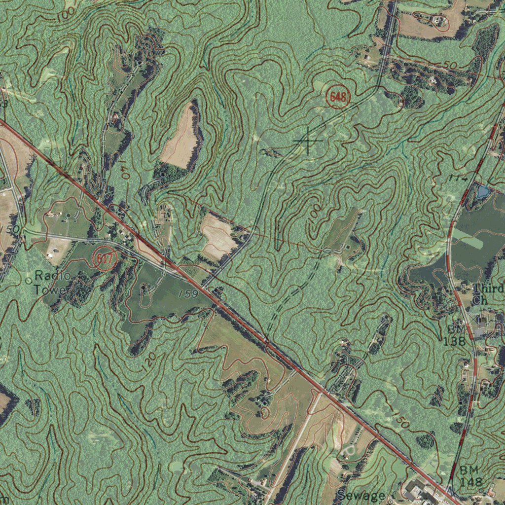 VA-KING WILLIAM: GeoChange 1967-2012 Map by Western Michigan University ...