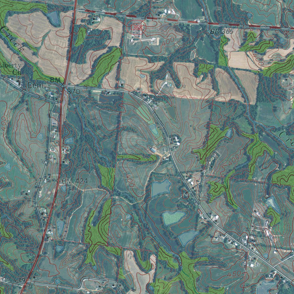 KY-IL-BARLOW: GeoChange 1954-2012 Map by Western Michigan University ...