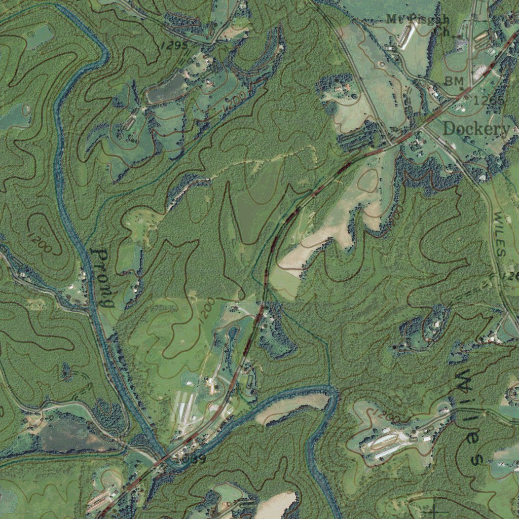 NC-TRAPHILL: GeoChange 1964-2012 Map by Western Michigan University ...