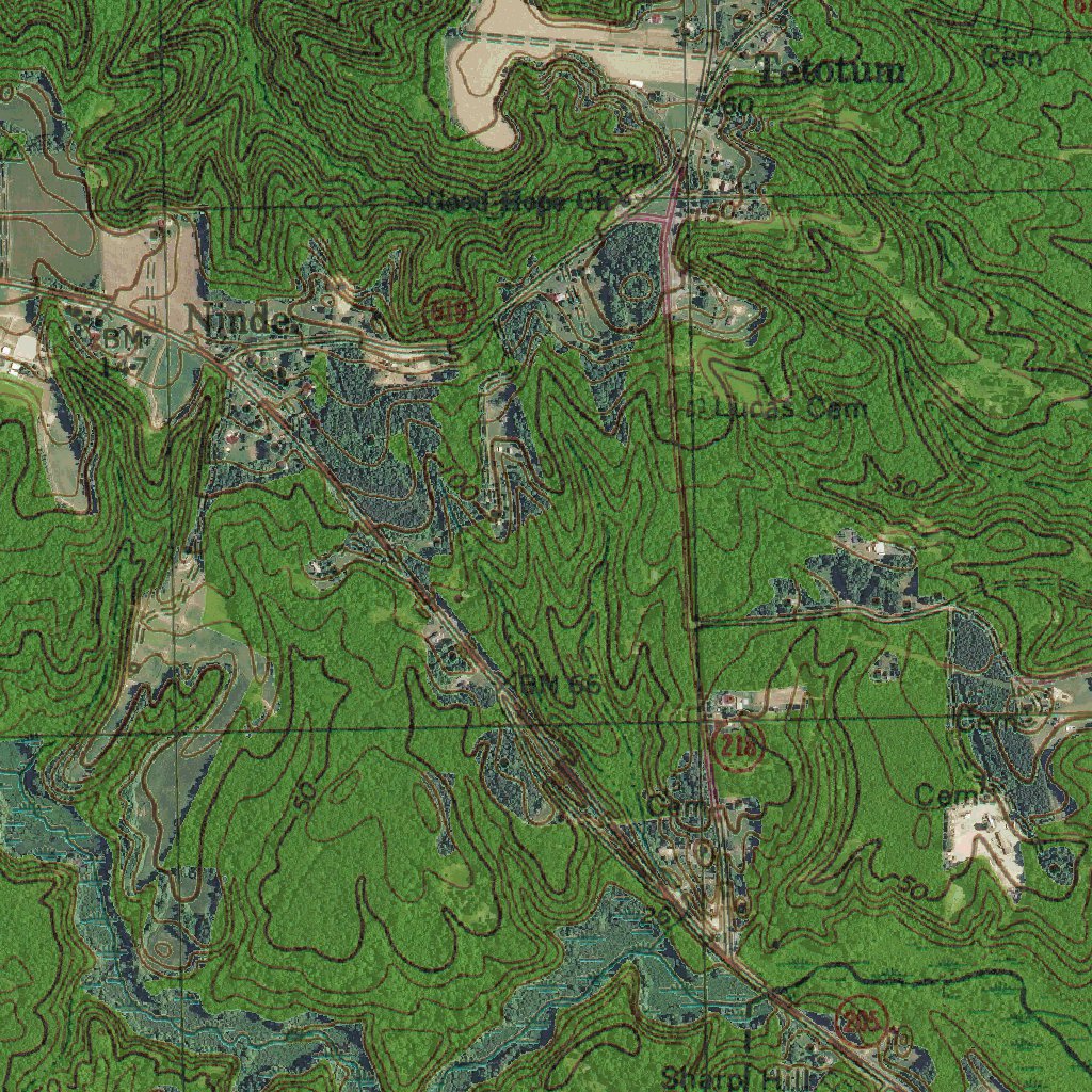 VA-MD DAHLGREN: GeoChange 1967-2012 Map by Western Michigan University ...