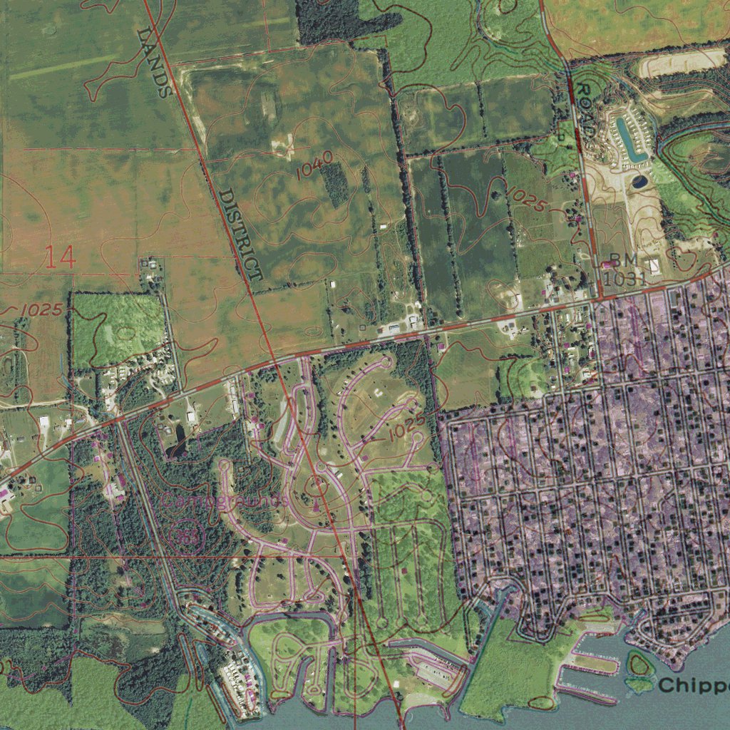 OH-WAYNESFIELD: GeoChange 1959-2013 Map by Western Michigan University ...