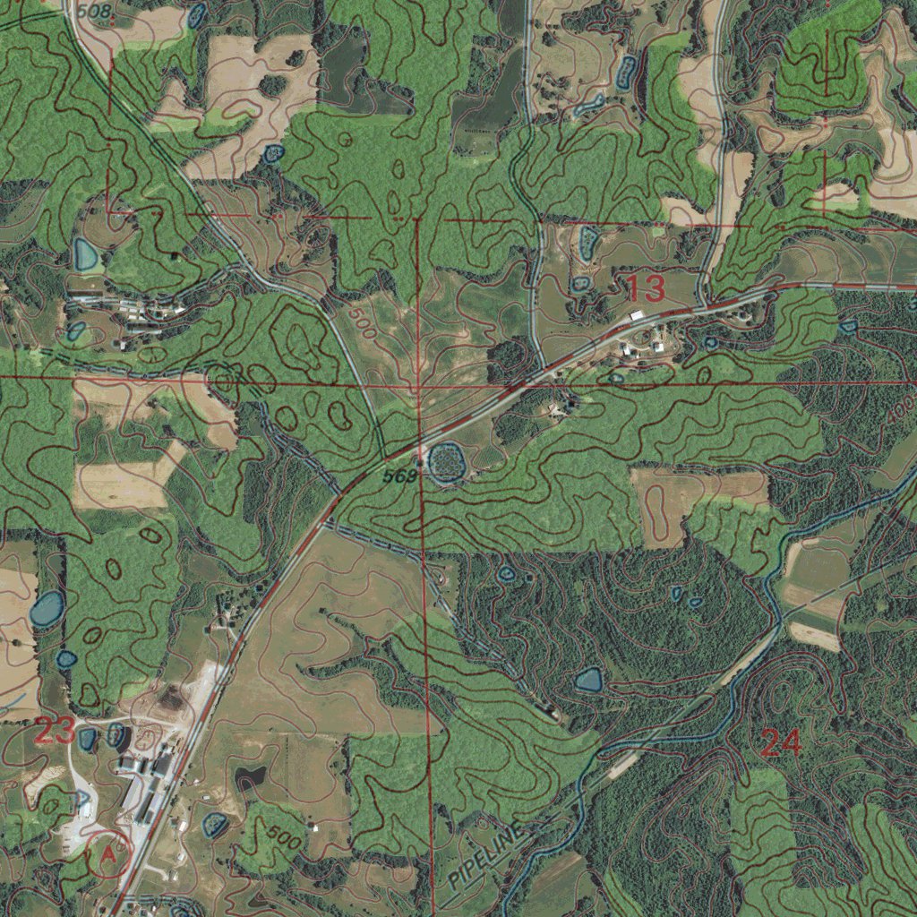 MO-IL-ALTENBURG: GeoChange 1947-2012 Map by Western Michigan University ...