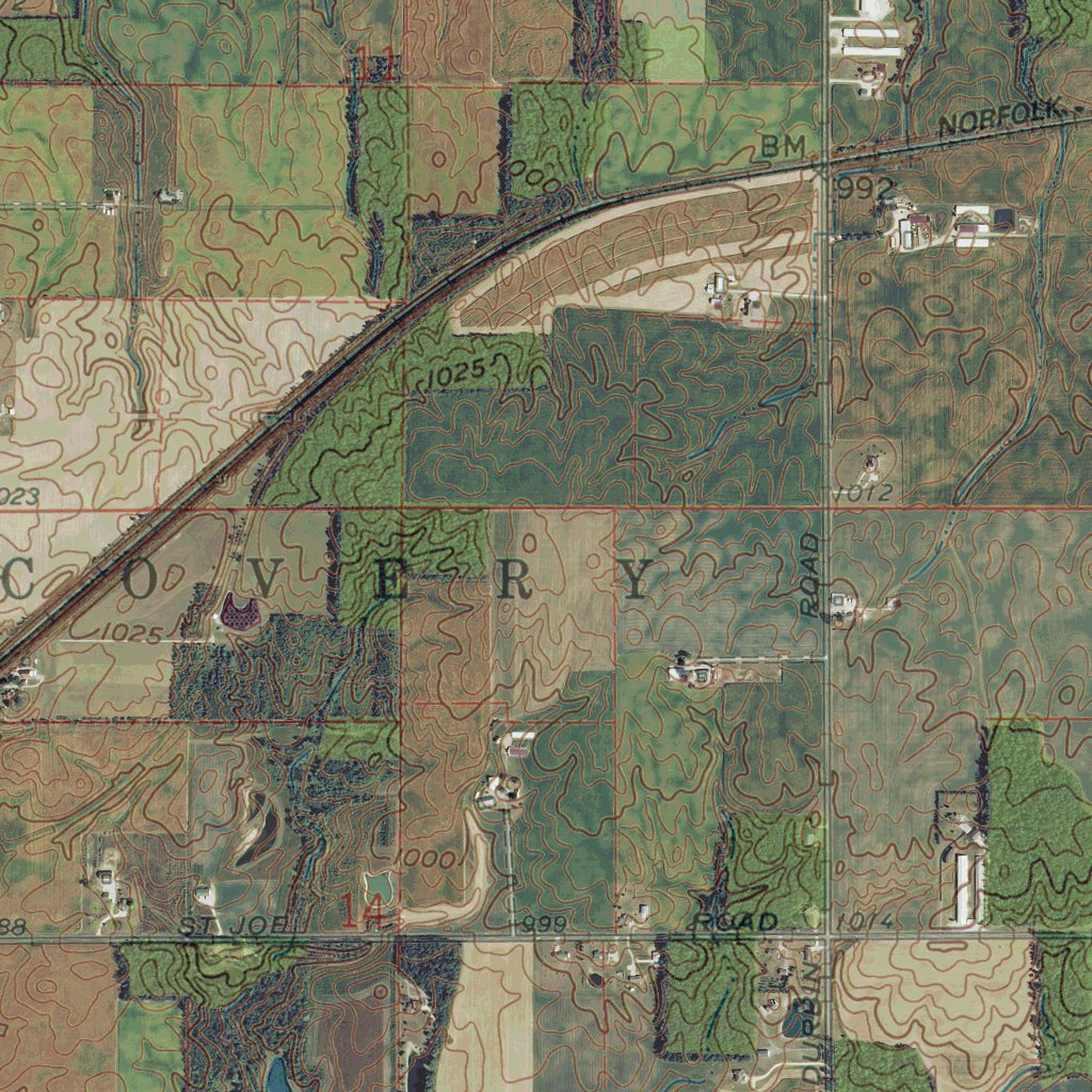 OH-COLDWATER: GeoChange 1959-2013 Map by Western Michigan University ...