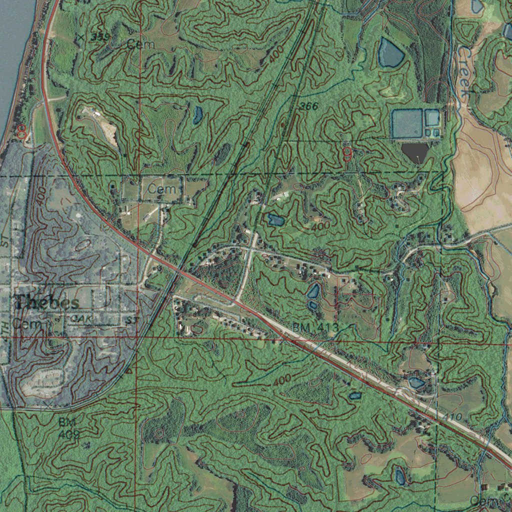 IL-MO-THEBES: GeoChange 1966-2012 Map by Western Michigan University ...