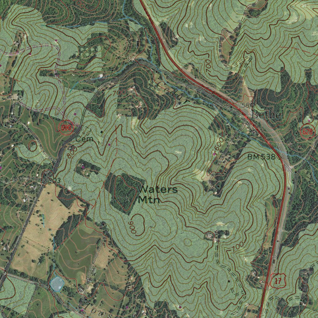 VA-MARSHALL: GeoChange 1965-2012 Map by Western Michigan University ...