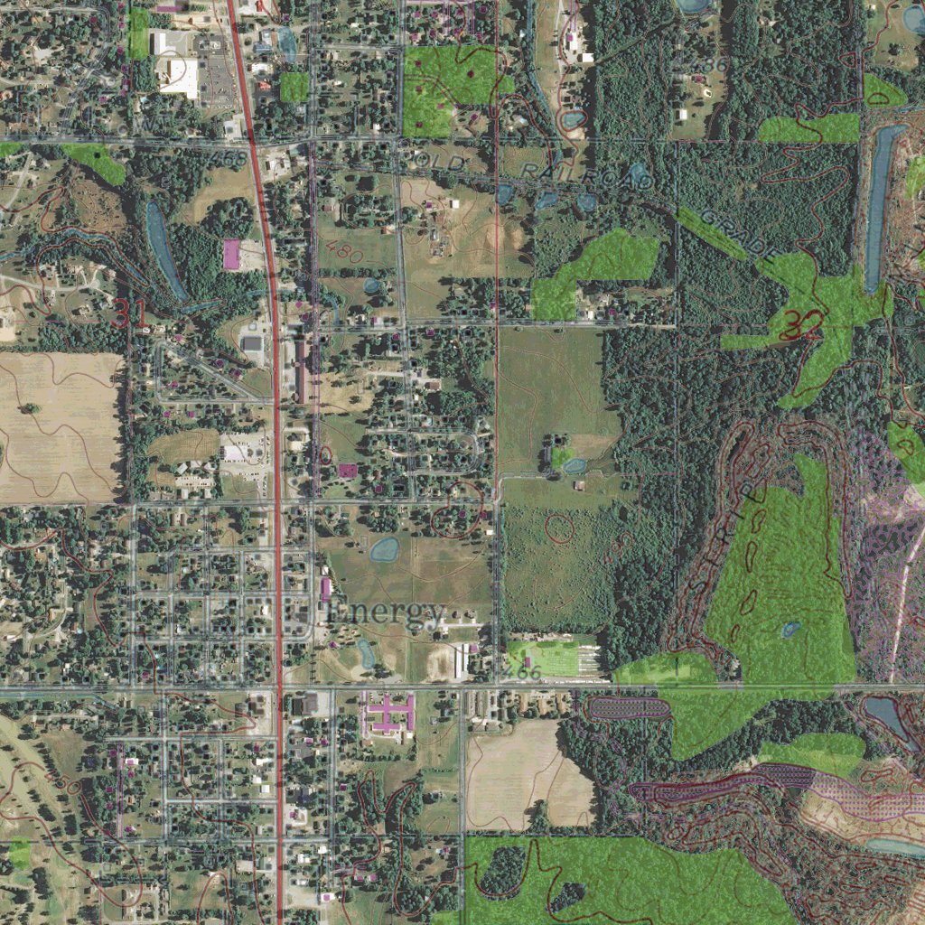 IL-HERRIN: GeoChange 1965-2012 Map by Western Michigan University ...