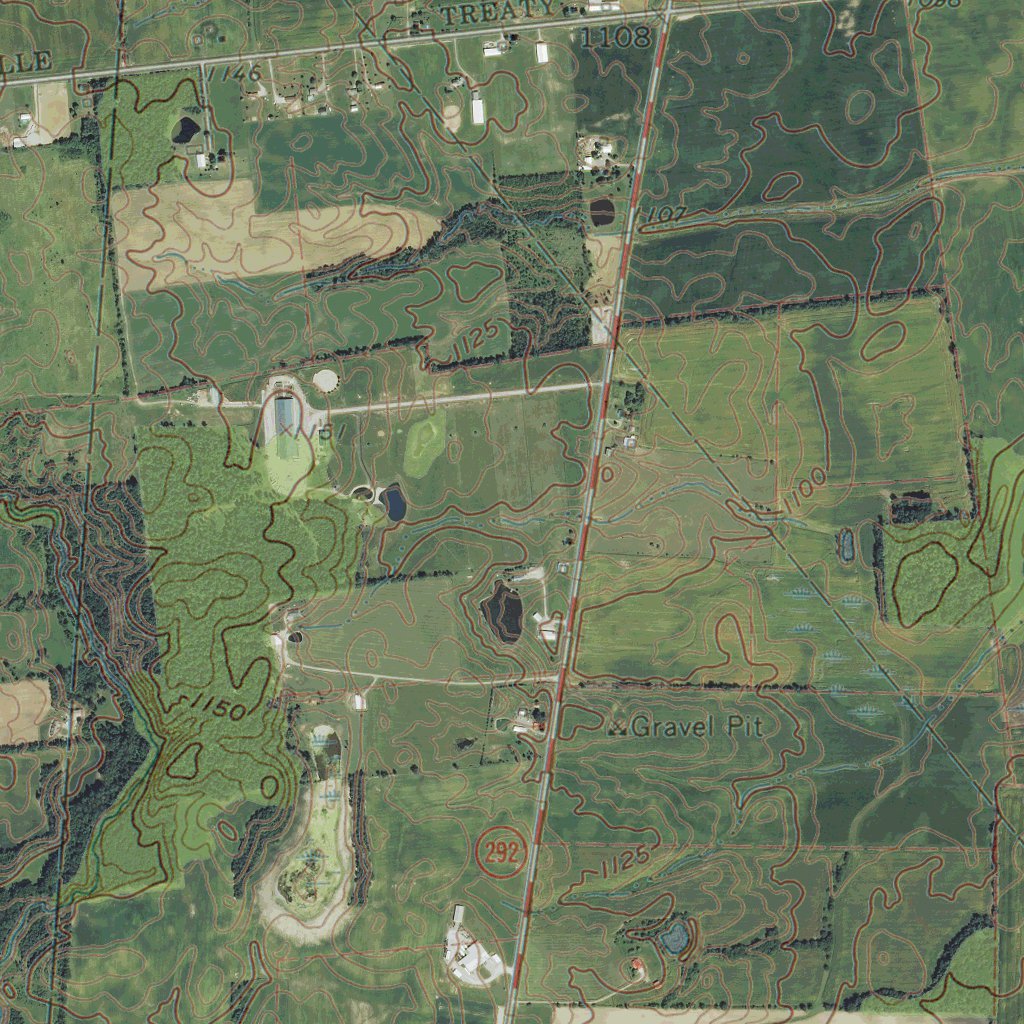 OH-WEST MANSFIELD: GeoChange 1959-2013 Map by Western Michigan ...