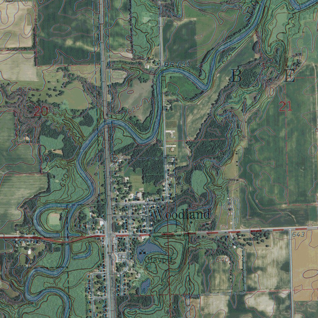 IL-MILFORD: GeoChange 1963-2012 Map by Western Michigan University ...