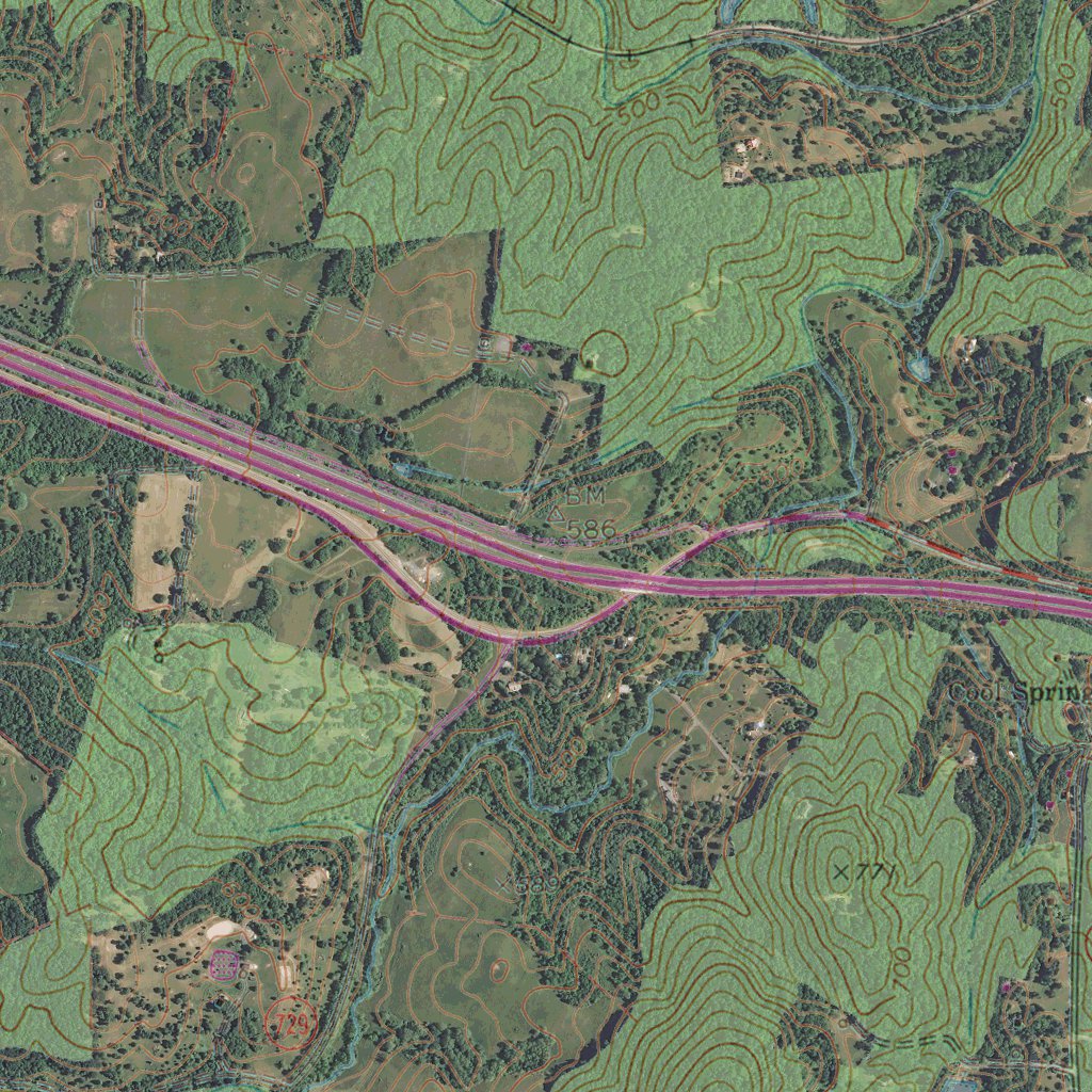 VA-UPPERVILLE: GeoChange 1965-2012 Map by Western Michigan University ...