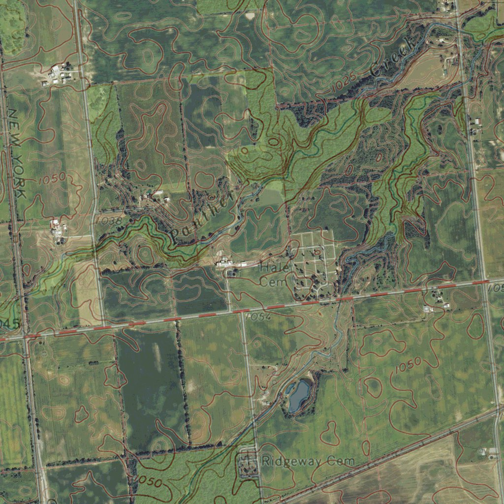 OH-MOUNT VICTORY: GeoChange 1959-2013 Map by Western Michigan ...