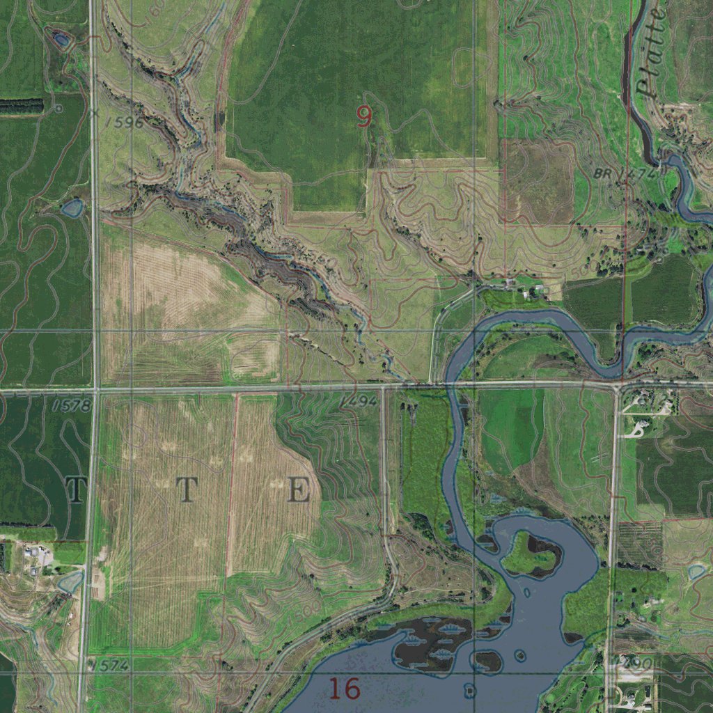 SD-LAKE GEORGE: GeoChange 1973-2014 Map by Western Michigan University ...