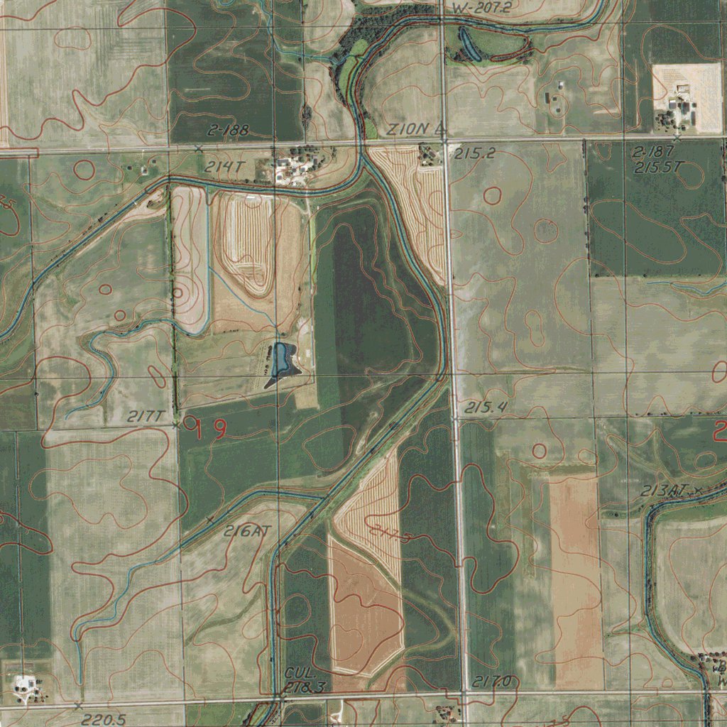 IL-CISSNA PARK: GeoChange 1983-2012 Map by Western Michigan University ...