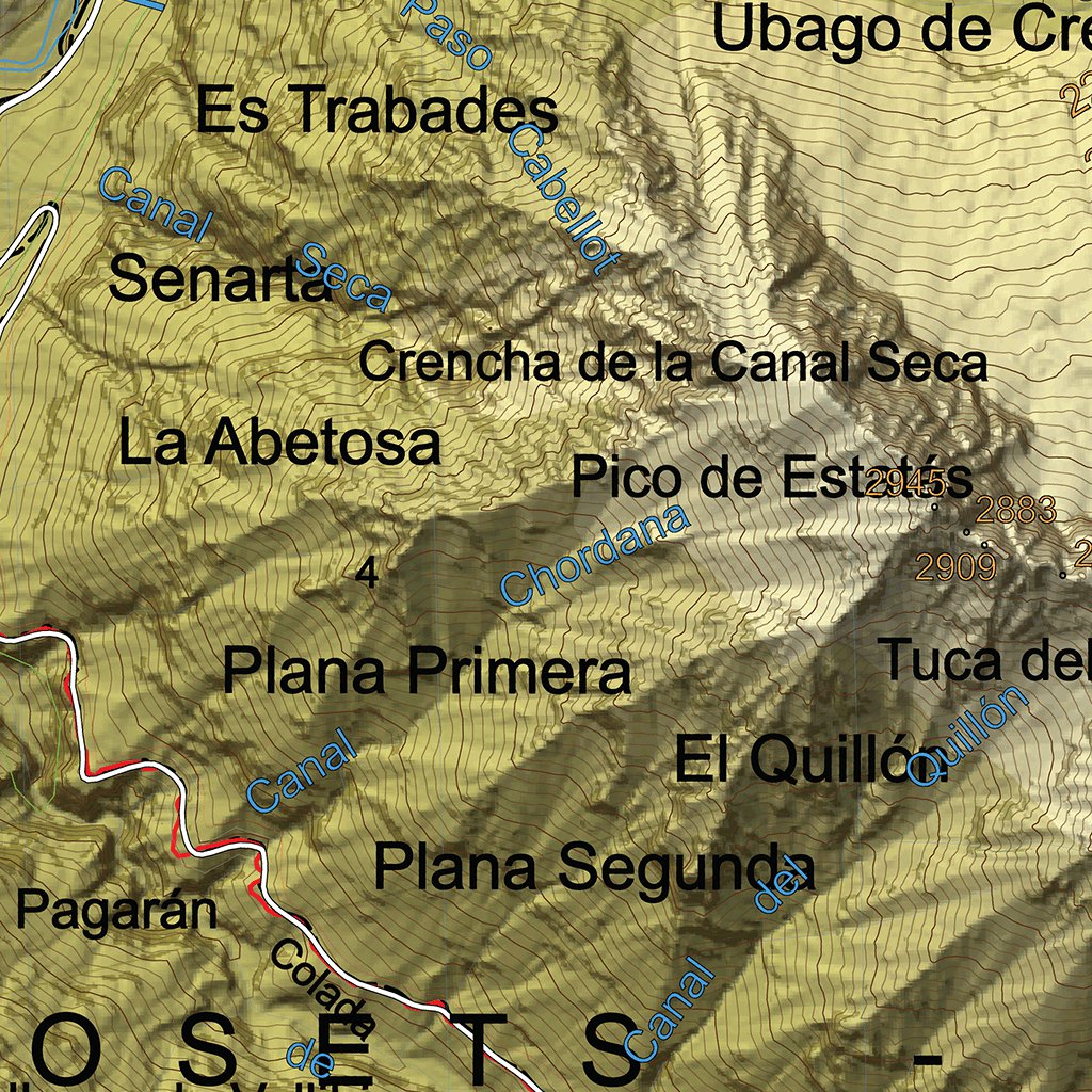 Benasque - Pico de Aneto Map by Adventuremapping Ltd. | Avenza Maps