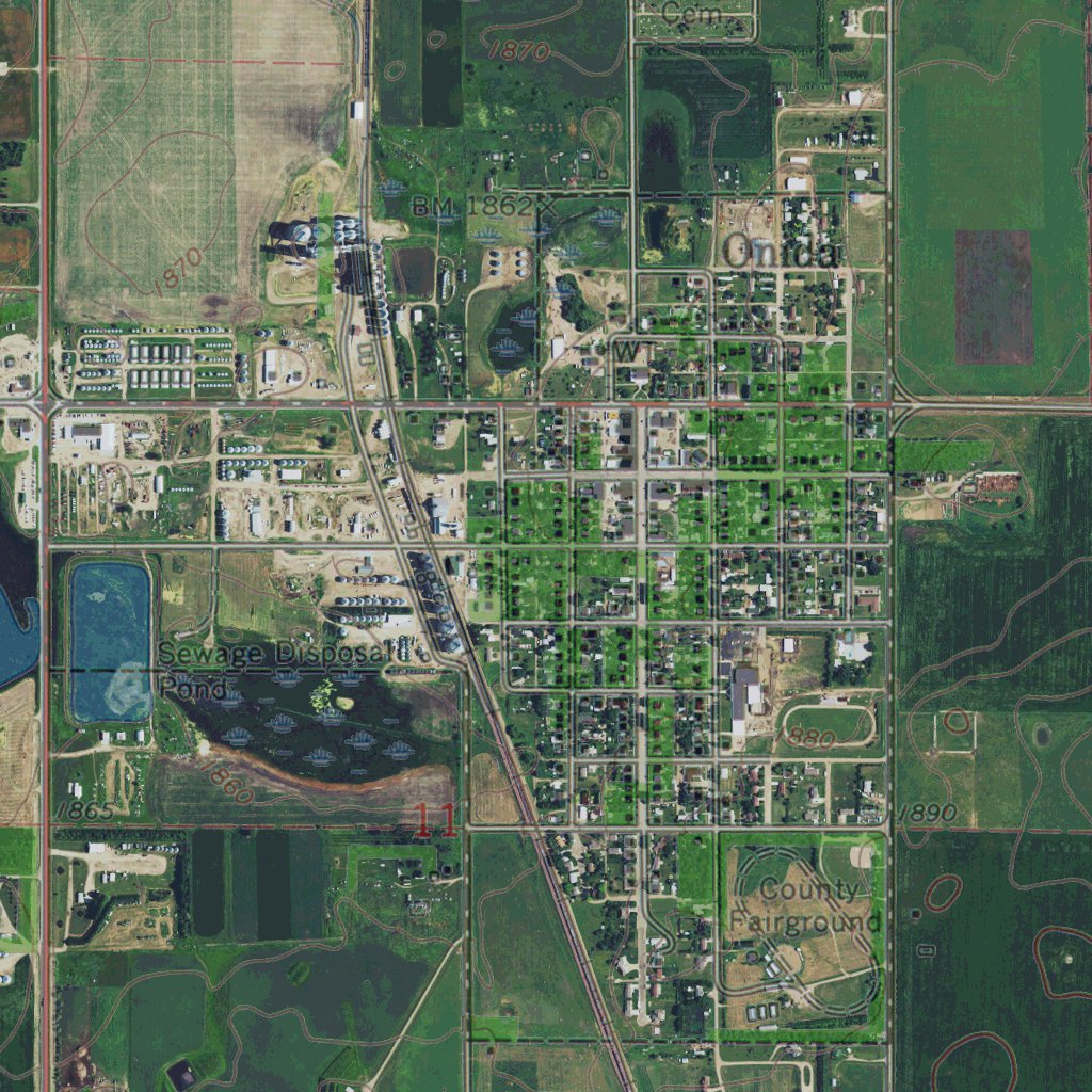 SD-ONIDA: GeoChange 1962-2014 Map by Western Michigan University ...