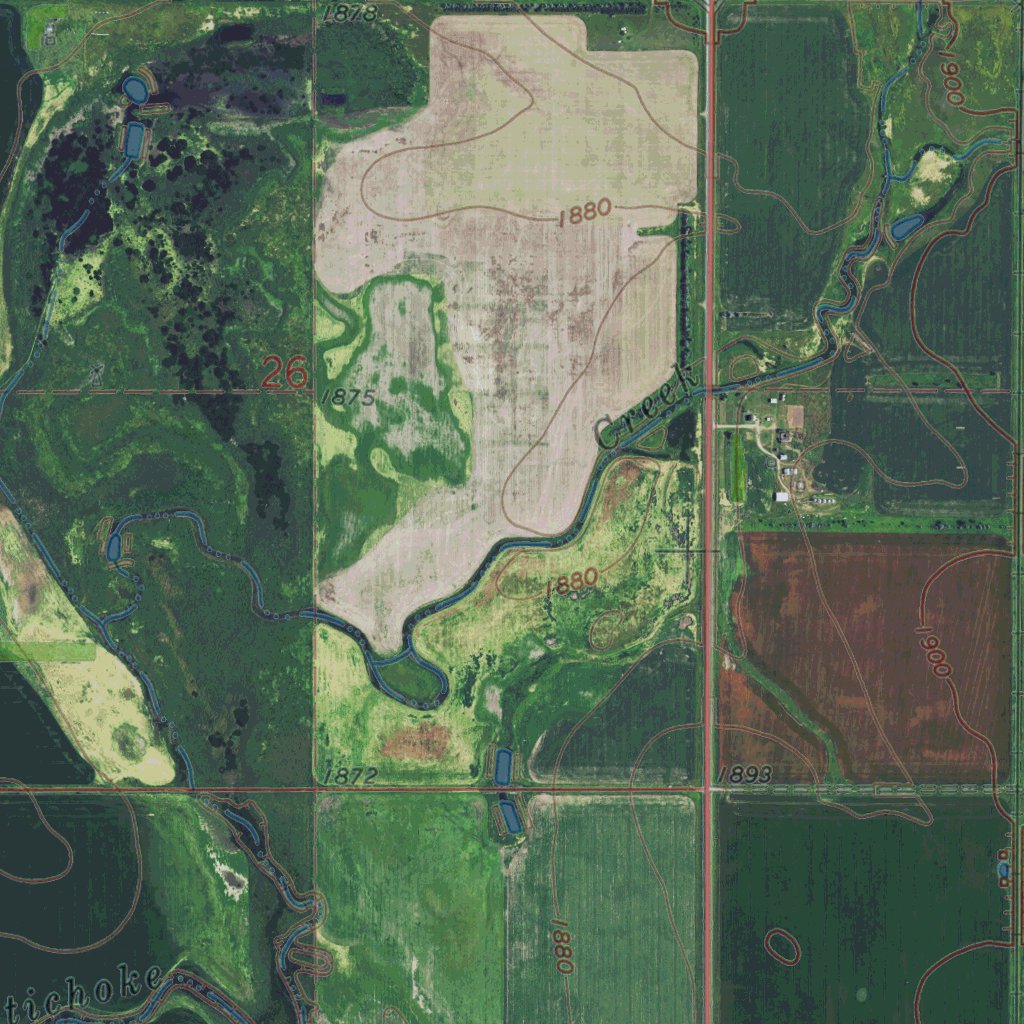 SD-AGAR NE: GeoChange 1969-2014 Map by Western Michigan University ...
