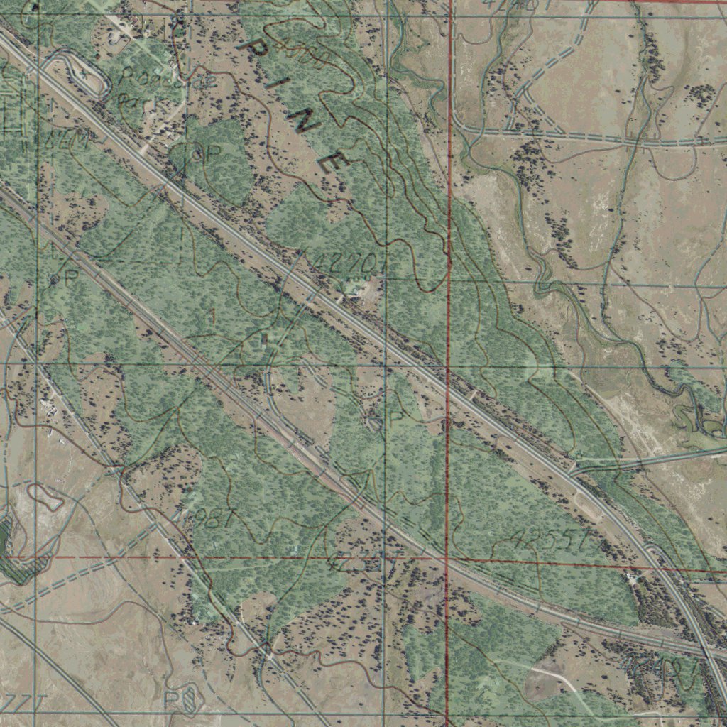 WY-UPTON EAST: GeoChange 1977-2012 Map by Western Michigan University ...
