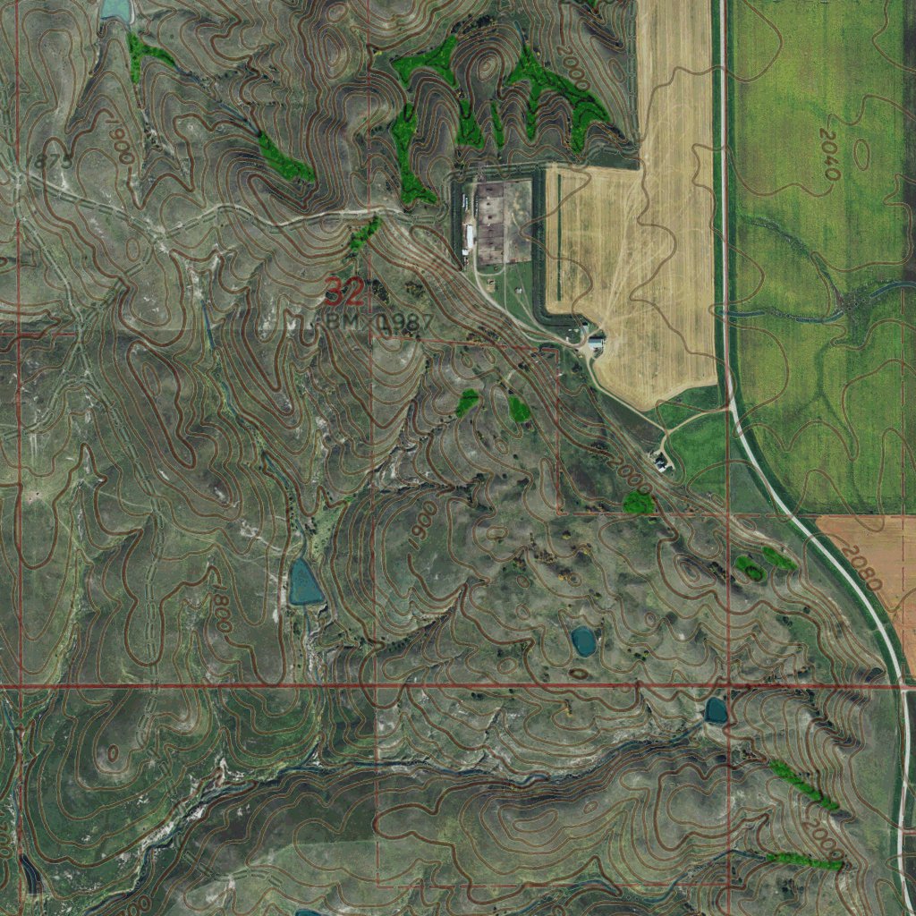 SD-POLLOCK SE: GeoChange 1964-2014 Map by Western Michigan University ...