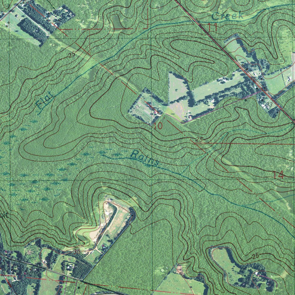 AL-BAY MINETTE NORTH: GeoChange 1976-2013 Map by Western Michigan ...