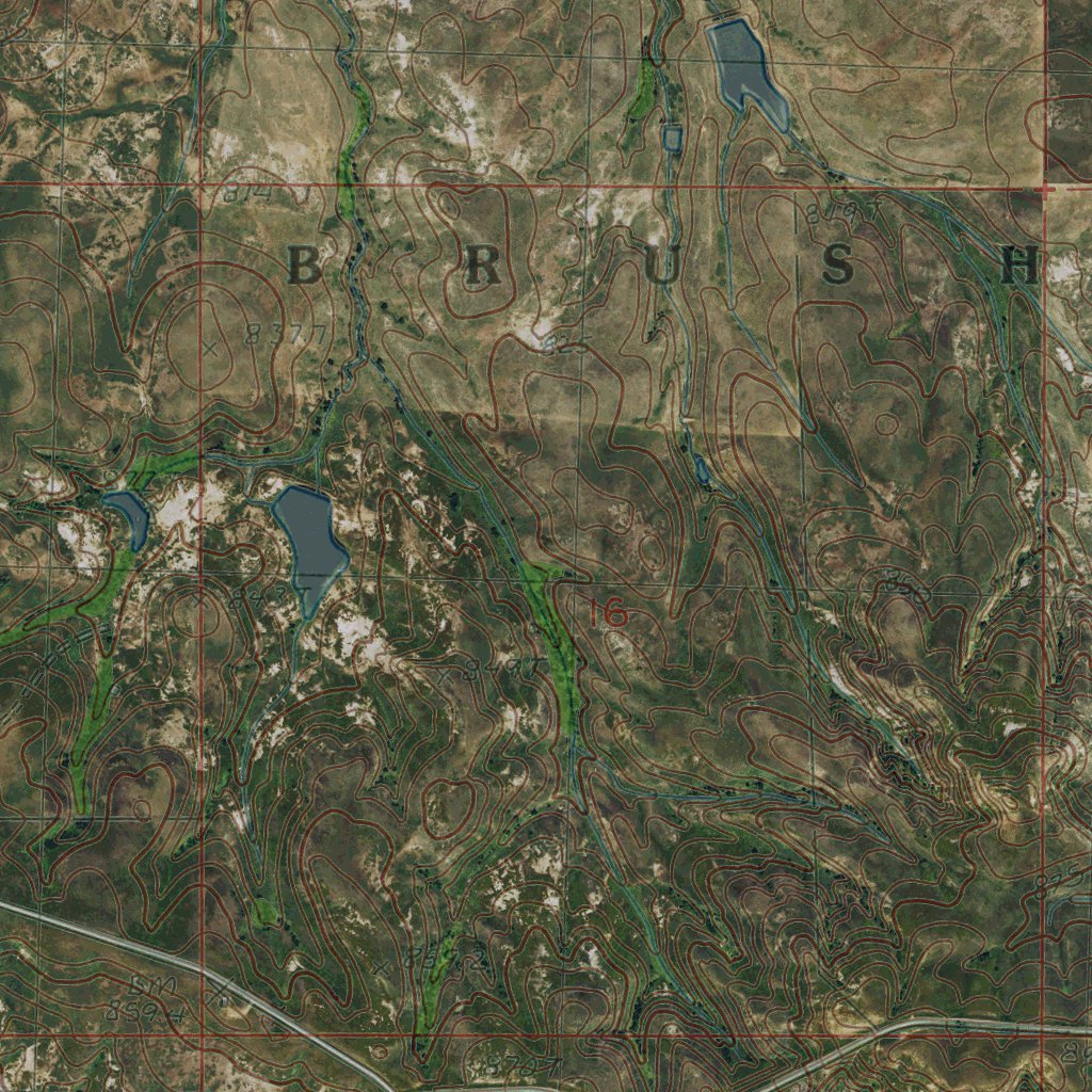 SD-RABBIT BUTTE: GeoChange 1978-2014 Map by Western Michigan University ...